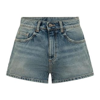 Icon Denim Los Angeles Umi Denim Shorts - Femme - Shorts - Bleu - Taille: W26