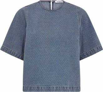 Co'Couture Femme, Blouses et Chemises, Bleu, Taille: 38 FR Blouses