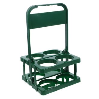 Cabilock Faltbarer Bierflaschenträger mit Griff Vielseitiger Getränkekorb für Flaschen Faltbarer Flaschenhalter aus Robustem für Zuhause Bar und Outdoor Einsat