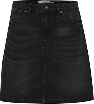 Ichi Ihaveny SK Jupe, 200341/Noir d&eacute;lav&eacute;, 38 Femme