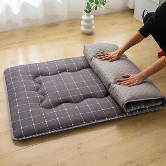 Generic Japanische Klappmatratze, Futon-Bodenmatte, Studentenwohnheim, Komfort, tragbar, weich und atmungsaktiv, Tatami-Futon-Matte, G&auml;stematratze f&uuml;r Zuhause