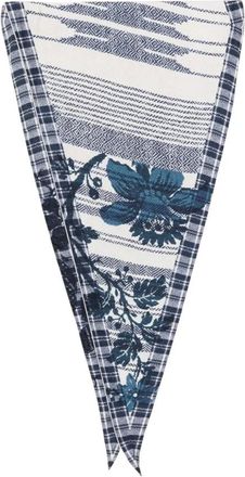 Pierre-Louis Mascia Femme, Accessoires, Bleu, Taille: ONE Size Aloeuw Scarf 65x120 cm