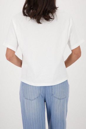 Monari T-Shirt Shirt Druck platziert Regular fit mit Schriftzug