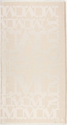 Max Mara Tuch Edro Mit Seide beige