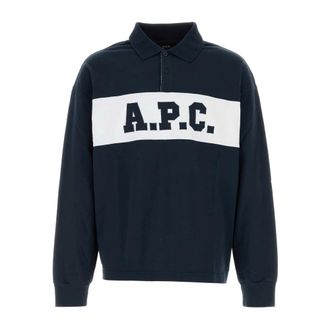 A.P.C. Alexis Polohemd - - Tops - Herren - Blau - XL