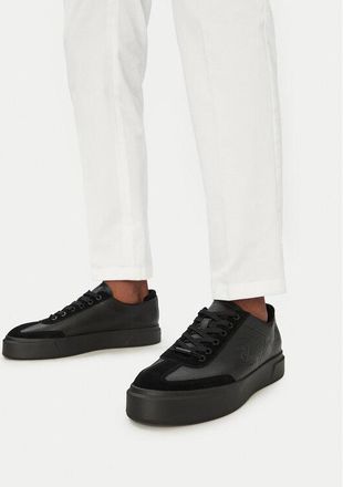 Calvin Klein Sneakers Basket Cupsole Lup Wt Lth HM0HM02133 Schwarz