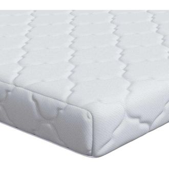 vidaXL Matratze Wei&szlig; 200 x 100 cm der Schaum Vidaxl