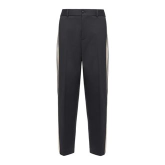 Moncler Homme, Pantalons, Bleu, Taille: L Pantalon technique Archivio
