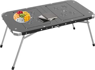 Generic Faltbarer Tabletttisch | Multifunktionale Leichte Faltbare Picknickbedarf, Tisch im Freien | F&uuml;r Familienfeier Freunde Party Garten Sportarten Home Te