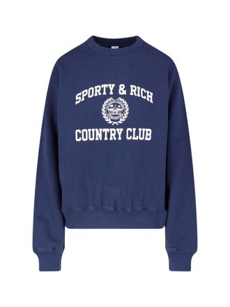 Sporty & Rich Sweatshirt Varsity Crest