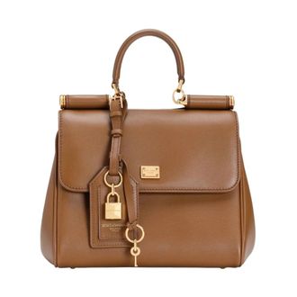 Dolce & Gabbana Stilvolle Tote Tasche mit Bb7781B73218Z093 - - Bags - Damen - Braun - ONE SIZE