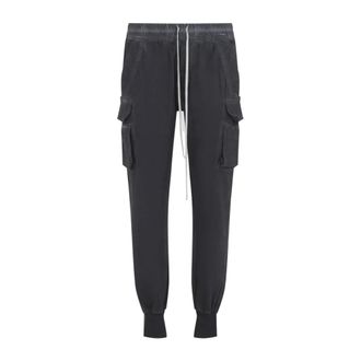 Rick Owens Homme, Pantalons, Noir, Taille: XL Mastodon Cut Pants