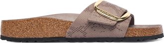 Birkenstock Pantoletten Birkenstock Madrid Big Buckle 1032935 Beige