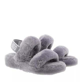 UGG Slipper & Pantoletten - W Oh Yeah - Gr. 38 (EU) - in Grau - f&uuml;r Damen