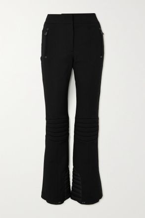 Moncler Pantalon De Ski Droit En Serge Stretch - Noir