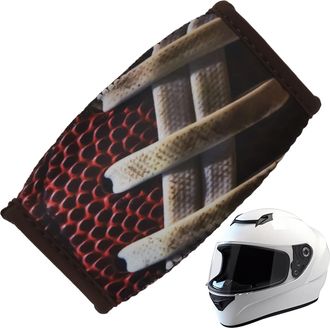 Generico Kinnschutz für Fußballhelm, gepolsterter Knöchelschutz für Baseball, atmungsaktiv, stoßfest, für Training von Mann und beim Radfahren, Motorradfahren,