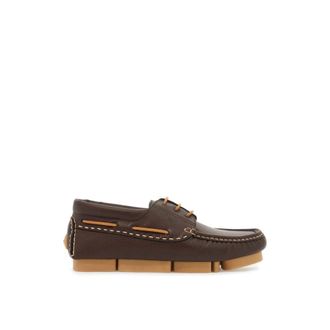 Fendi Deck Schn&uuml;rschuhe - - Shoes - Herren - Braun - 42 EU