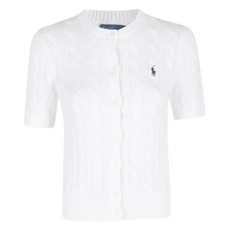 Polo Ralph Lauren Damen, Strickwaren, Wei&szlig;, LGr&ouml;&szlig;e
