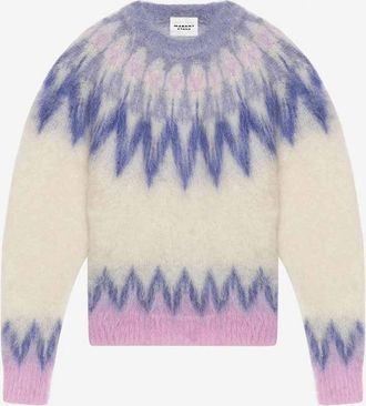 Isabel Marant Pull Natania - Femme - Bleu - Taille 34 - Marant &Eacute;toile