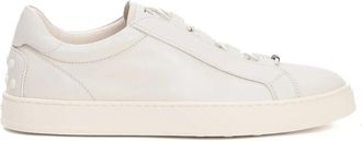 Tod's Tods Low-Top Sneaker - Elastic Leather Ivory Sneakers - Gr. 8_5 - in Weiß - für Damen