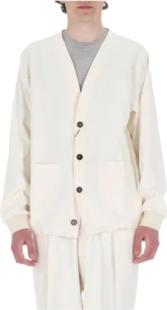 Herno Homme, Pulls, Blanc, Taille: L Veste Cardigan