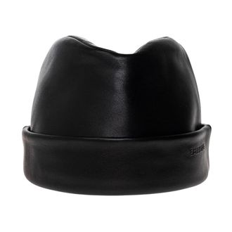 Balenciaga Lederhut - - Accessories - Herren - Schwarzk - M