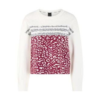 Marc Cain Sweatshirt Made in Germany - - Knitwear - Damen - Mehrfarbig - XL