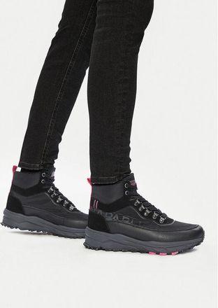 Napapijri Schn&uuml;rstiefeletten Vertic NP0A4IKM Schwarz
