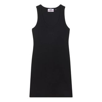 GCDS Besticktes Kleid - - Dresses - Damen - Schwarzk - S