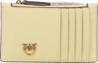 Pinko Pinko, Femme, Accessoires, Beige, Taille: ONE Size Porte-cartes Airone