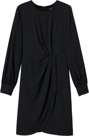 Twin-Set Kleid mit Raffungen - Schwarz