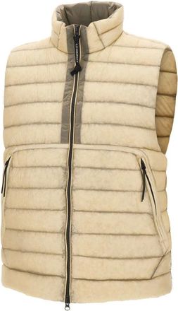 C.P. Company C.p. Company, Homme, Vestes, Beige, Taille: XL D.d. Shell Down Vest