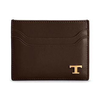 Tod's Homme, Accessoires, Brun, Taille: ONE Size Portacarte