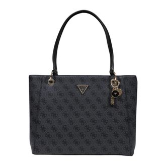 Guess Femme, Sacs, Gris, Taille: ONE Size Sac Fourre-Tout Structuré avec Logo Iconique