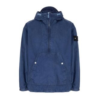 Stone Island Homme, Vestes, Bleu, Taille: S Light Vestes