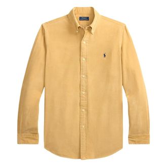 Polo Ralph Lauren Langarm Sporthemd - - Shirts - Herren - Gelb - M