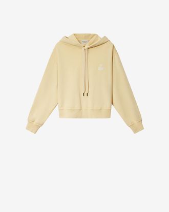 Isabel Marant Sweat Shirt Salmy - Femme - Clair Jaune-&eacute;cru - Taille34 - Marant &Eacute;toile