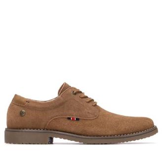 Xti Chaussures Blucher Homme Camel - Chaussures Confortables et polyvalentes - Mode d&eacute;contract&eacute;e - Mod&egrave;le 14577101 (Taille44)