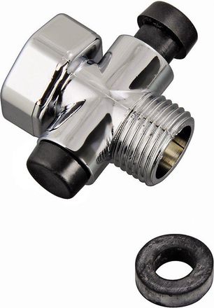 XAVAX Duschstopper, Erhalt von Temperatur- und Wassermengen-Einstellung, besonders geeignet f&uuml;r &auml;ltere Armaturen 1/2 (12,7 mm)