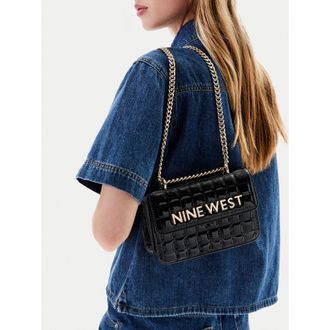 Nine West Handtasche Nine West EO-Glamercy-Grace-LX10060 Schwarz