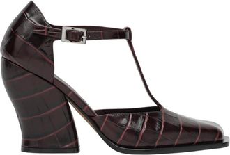 Loewe Femme, Chaussures, Violet, Taille: 39 EU D&eacute;collet&eacute; T-bar Onda