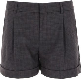 Moschino Logo Ribbon Bermuda Shorts - Gray