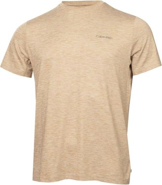 Calvin Klein T-Shirt f&uuml;r Herren, Emblem (Khaki)