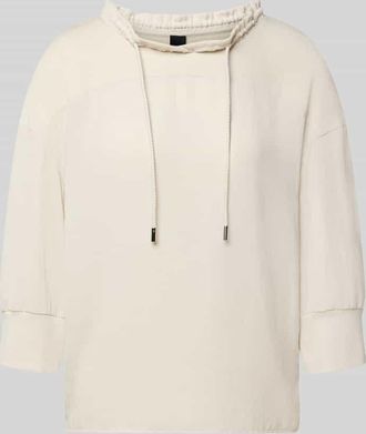 Marc Cain Relaxed Fit Sweatshirt mit Tunnelzug