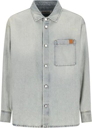 Darkpark Darkpark, Homme, Chemises, Bleu, Taille: M Keanu Tencel Patch Pocket Shirt