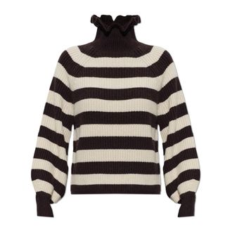 Max Mara Wollpullover Rollkragen Pontile - - Knitwear - Damen - Braun - S