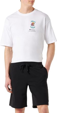 Champion Herren Rochester 1919 C-Logo Bermuda Badehose, Nero, S