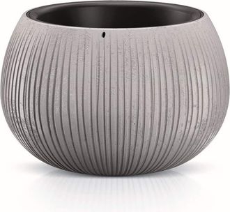 Prosperplast Bowl Plastik mit Zementfarbe, 13,6 (hoch) x 18 (Breite) x 18 (tiefer) CMS