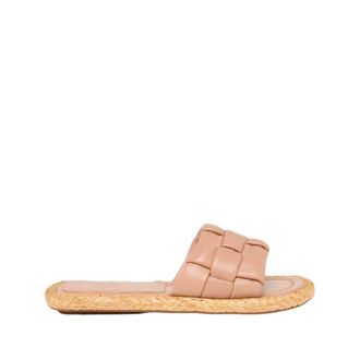 Ash Leder-Sliders - - Shoes - Damen - Beige - 38 EU