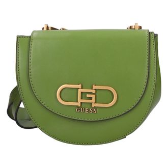 Guess Femme, Sacs, Vert, Taille: ONE Size Fleet Mini Saddle Crossbody